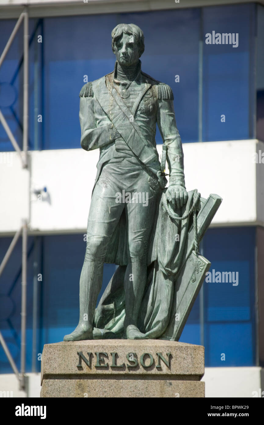 Lord Nelson-Statue vor Chamberlain Platz in der National Heroes Square ...