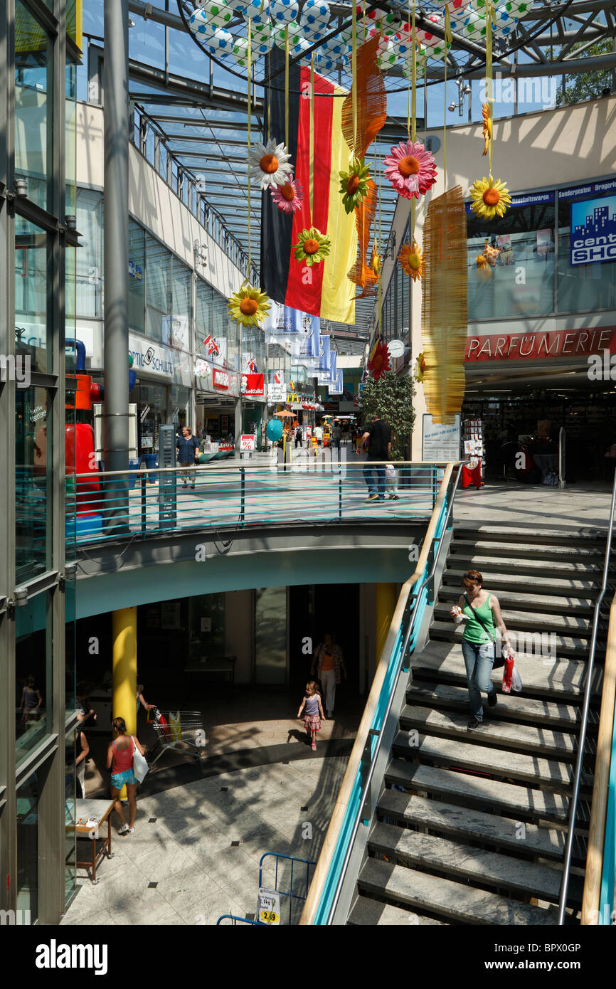 D-Dormagen, Rhein, Niederrhein, Nordrhein Westfalen, Rathaus Arcade ...