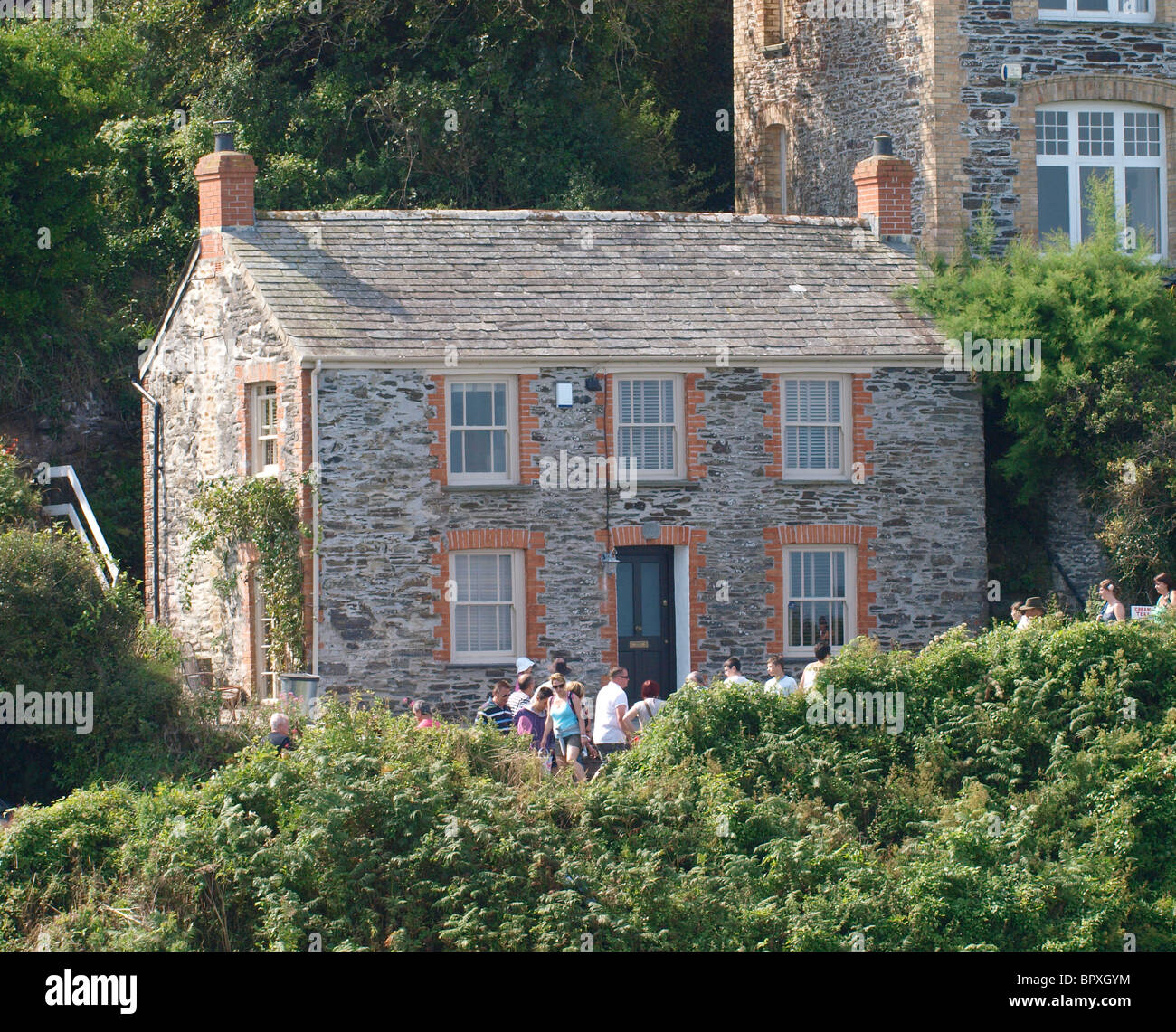 Doc Martins Haus in der TV-show, Port Isaac, Cornwall, auch bekannt als ...