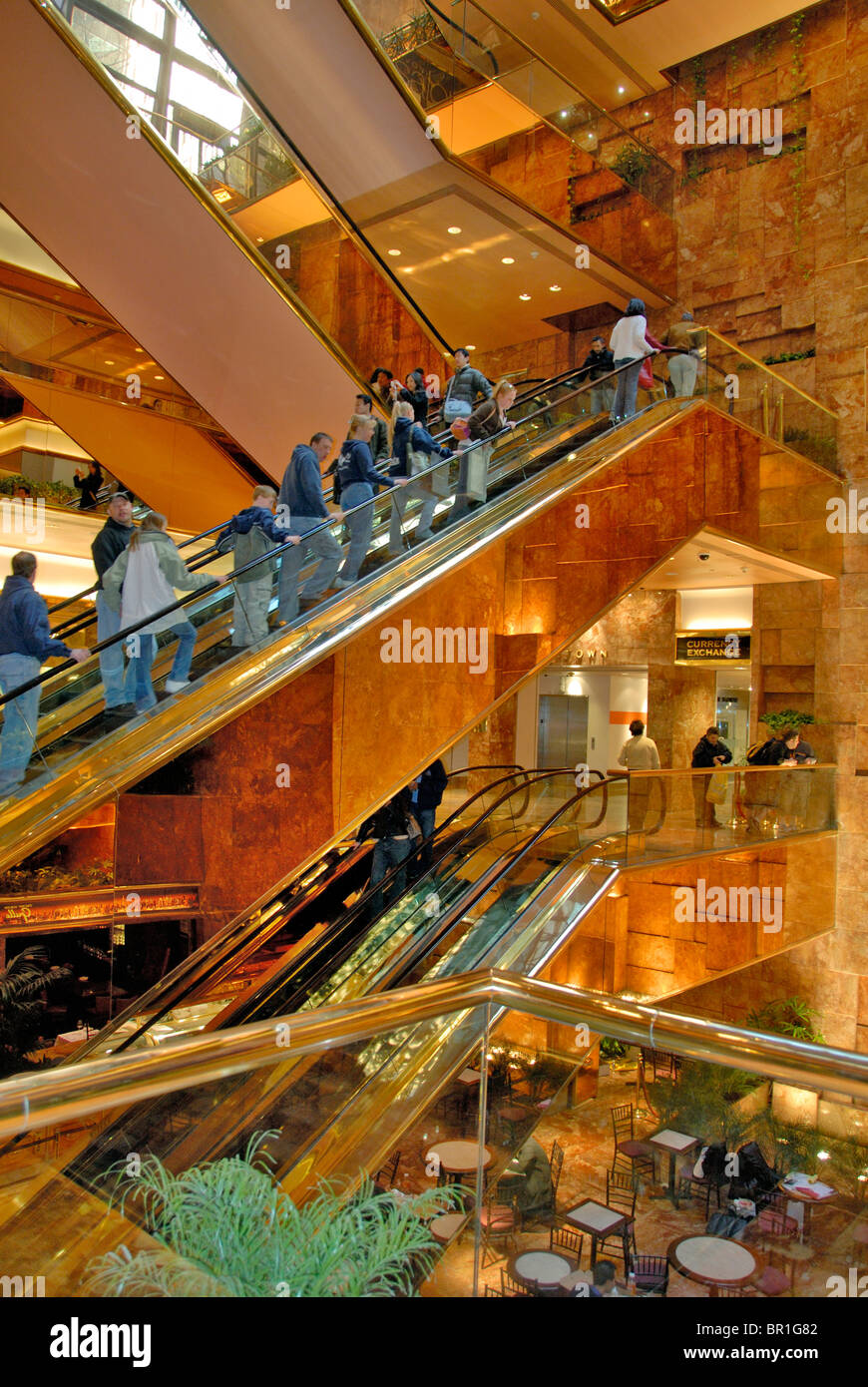 Trump Tower innen New York USA Stockfotografie - Alamy