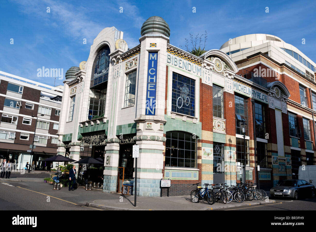 Die Michelin House Gebäude eröffnete im Jahre 1911, Fulham Road ...