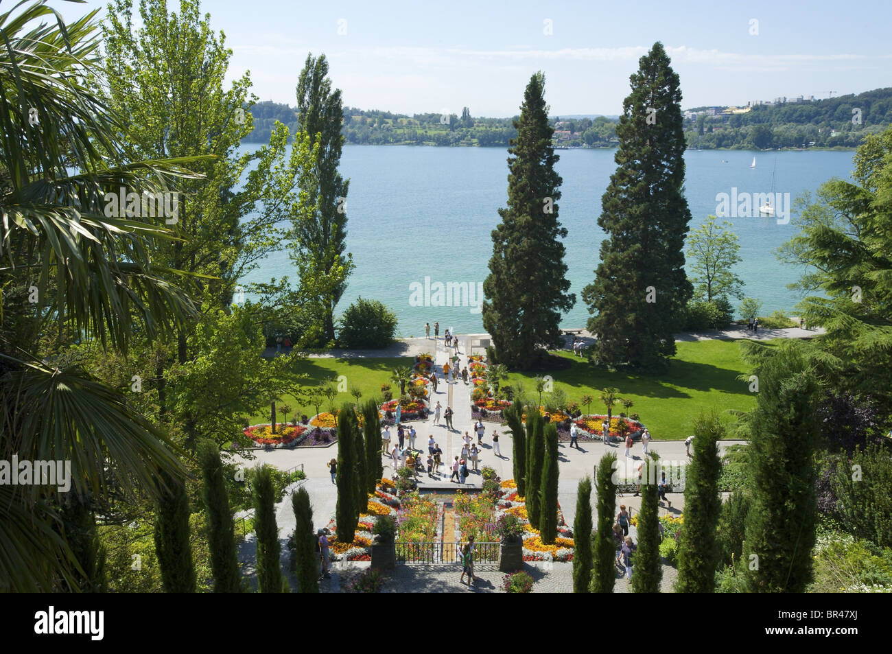 Blumen-Insel Mainau, Baden-Württemberg, Deutschland, Europa ...