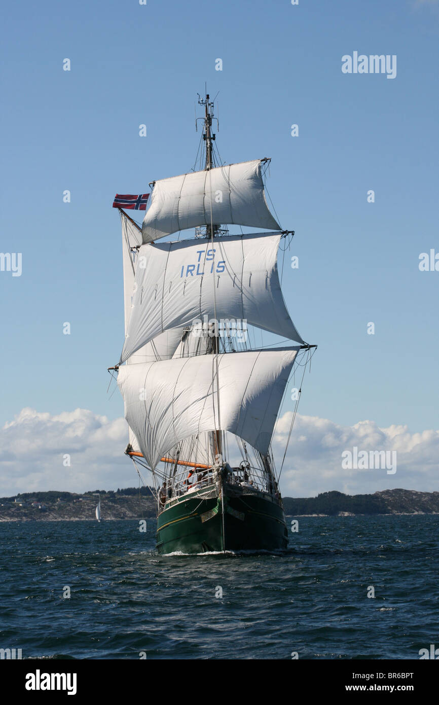 Asgard II, der große Schiffe Rennen 2008, Bergen Stockfotografie - Alamy
