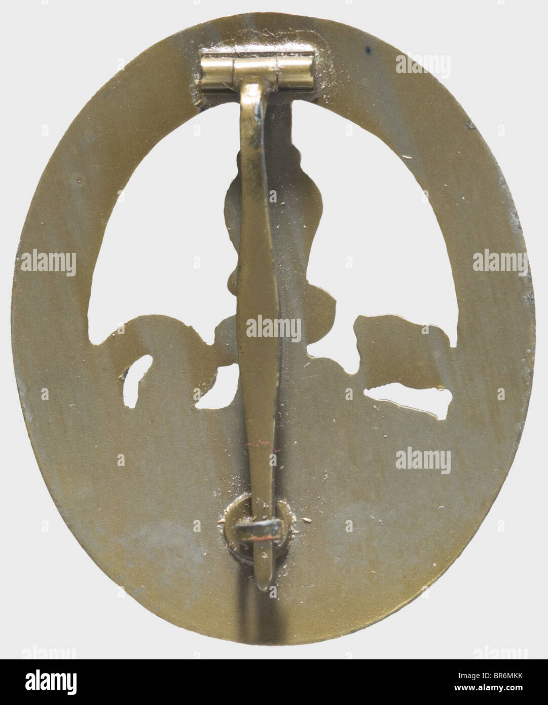 Ein Anti-Partisan-Emblem aus Bronze, Ein Solides, feines Zinkproblem ...