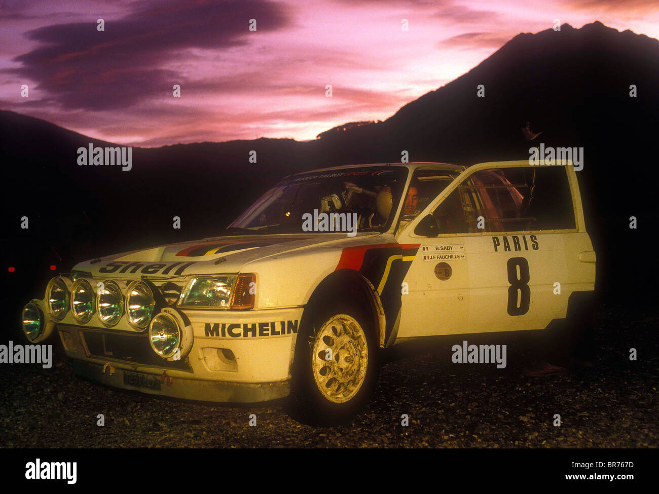 Bruno saby bei der monte carlo rallye 1985 -Fotos und -Bildmaterial in ...