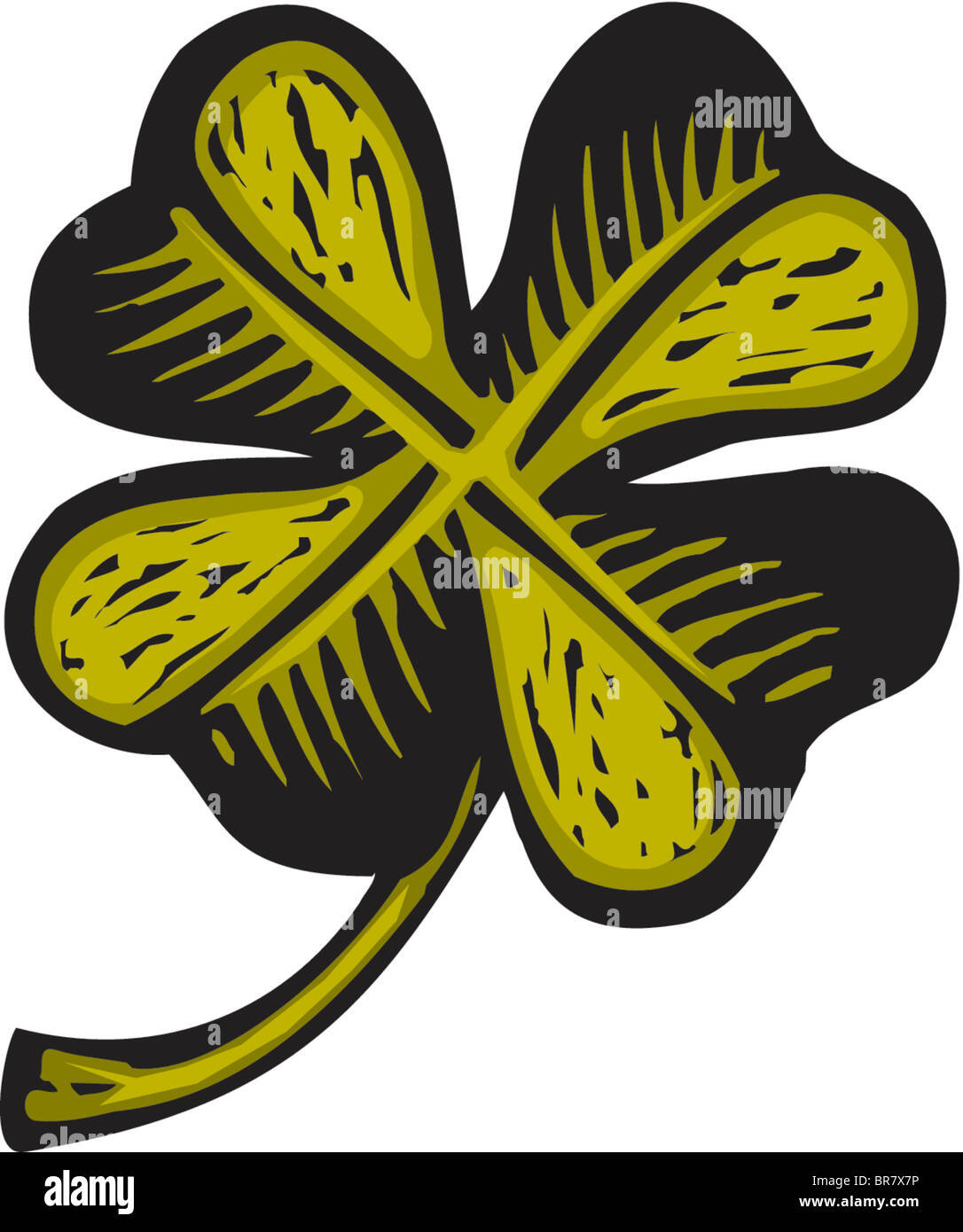 Four Leaf Clover Icon Stockfotos und -bilder Kaufen - Alamy