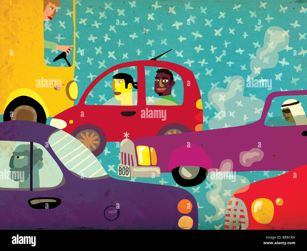 Leute, die autos fahren -Fotos und -Bildmaterial in hoher Auflösung – Alamy