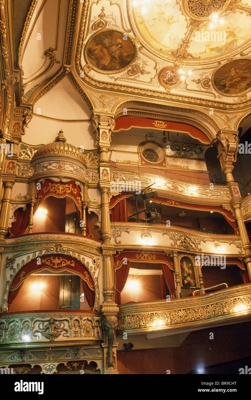Belfast, Grand Opera House Stockfotografie - Alamy