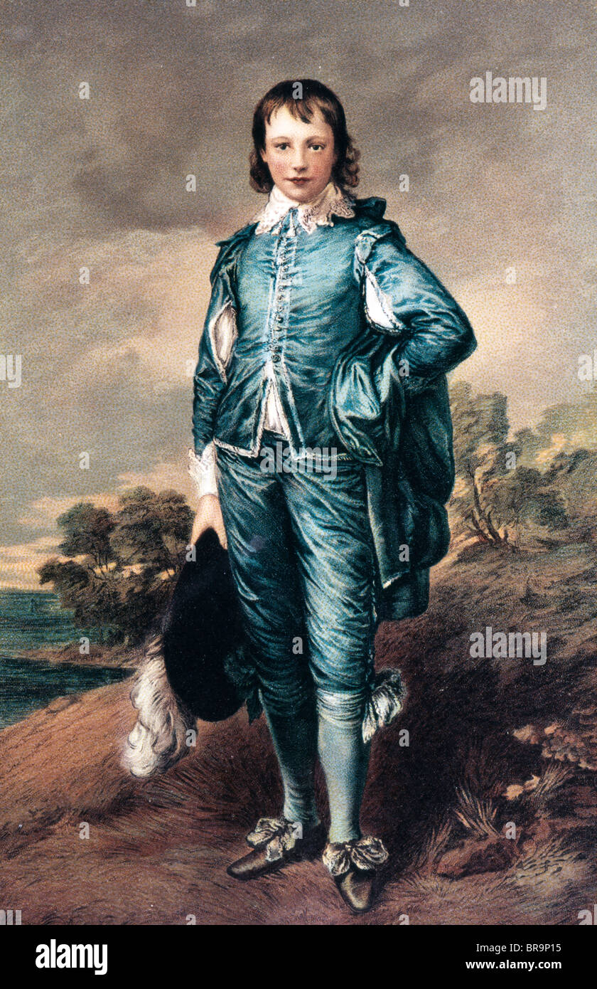 The blue boy oil painting -Fotos und -Bildmaterial in hoher Auflösung ...