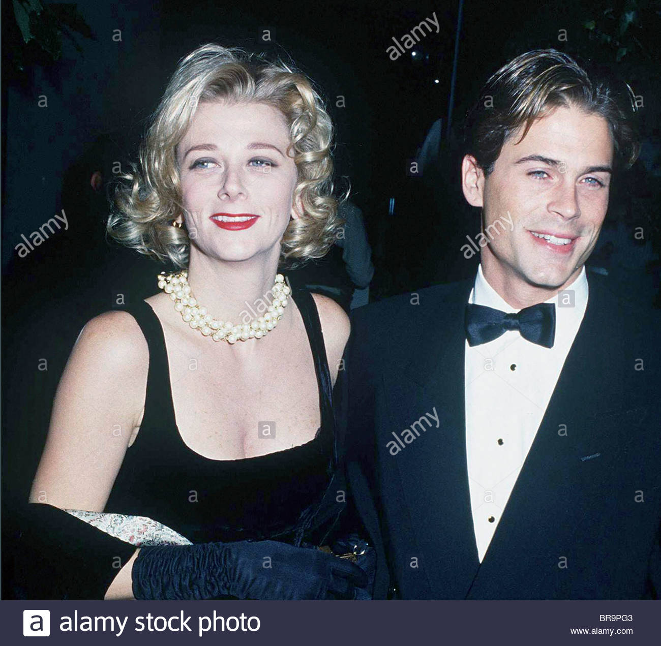 Actor Rob Lowe Wife Sheryl Stockfotos und -bilder Kaufen - Alamy