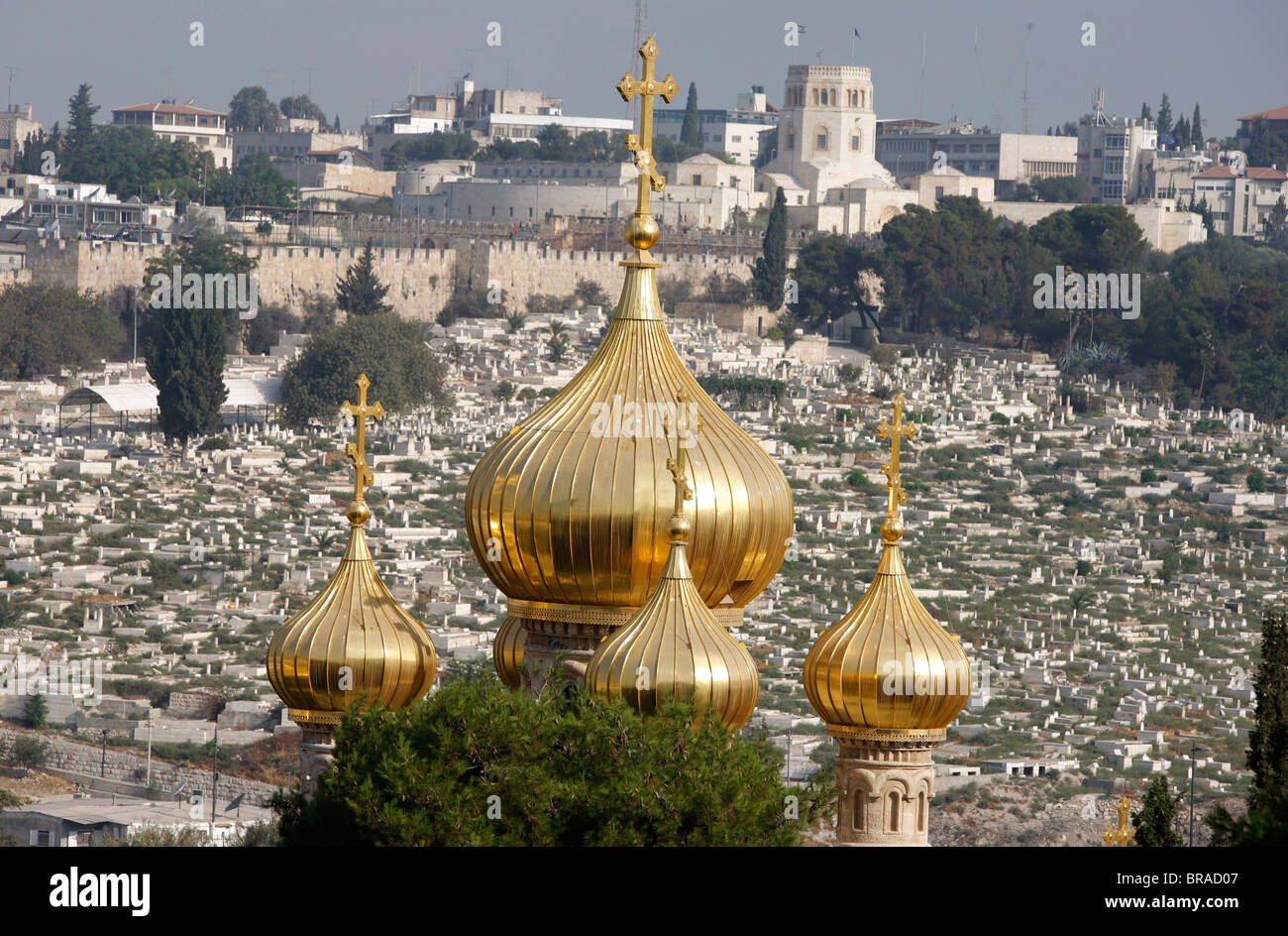 Maria Magdalena Russisch-orthodoxe Kirche auf dem Ölberg, Jerusalem ...