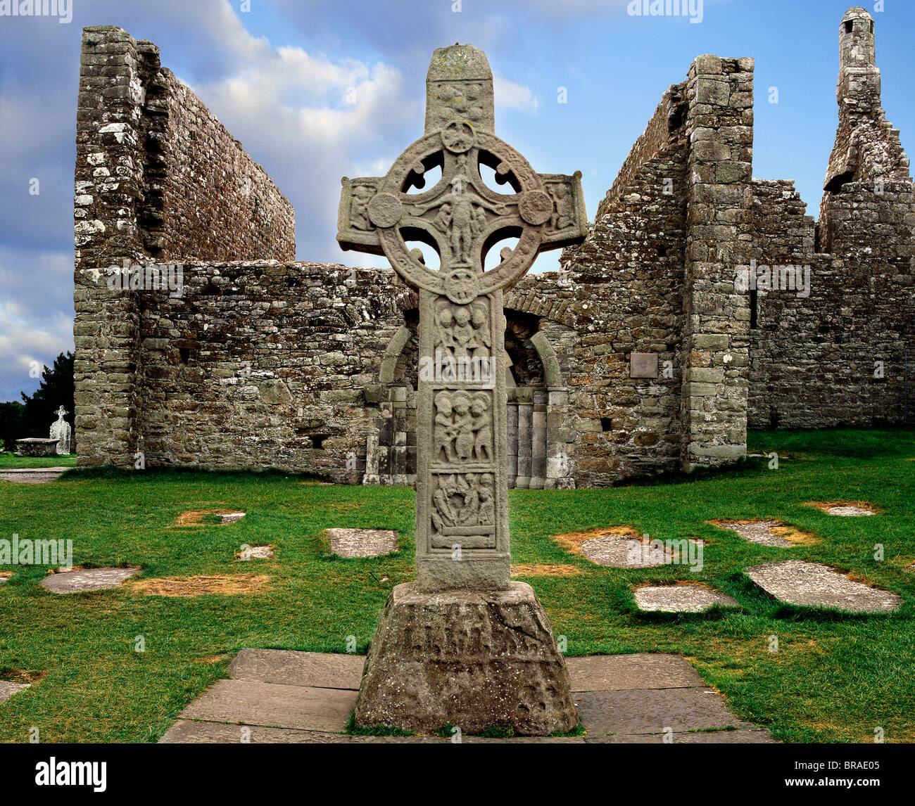 Clonmacnoise cross of the scriptures -Fotos und -Bildmaterial in hoher Auflösung – Alamy