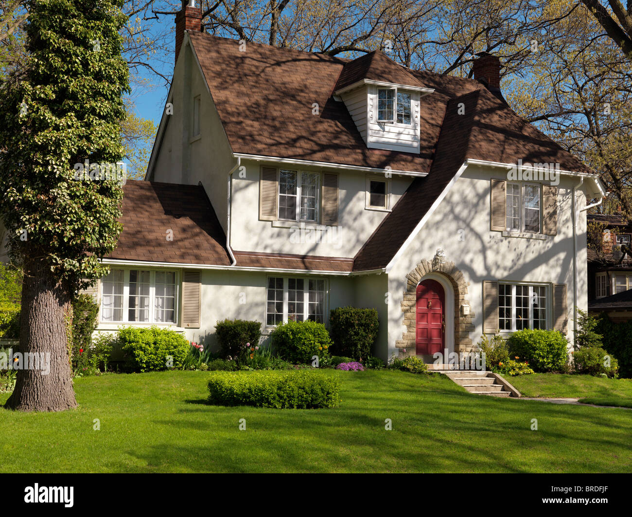 Single Family Detached Houses Stockfotos und -bilder Kaufen - Alamy