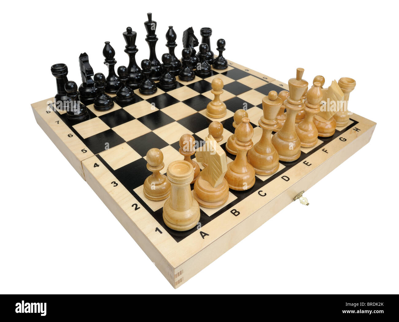 Schach spielen schachbrett Ausgeschnittene Stockfotos und -bilder ...
