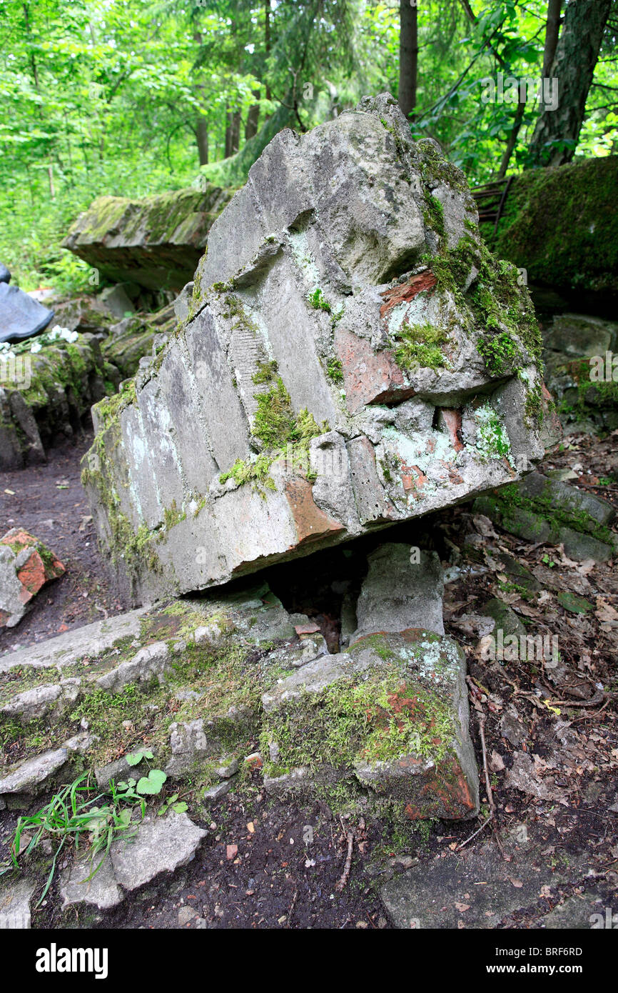 Ruinen des briefing Raum Stauffenberg 20. Juli 1944 Plot an ...