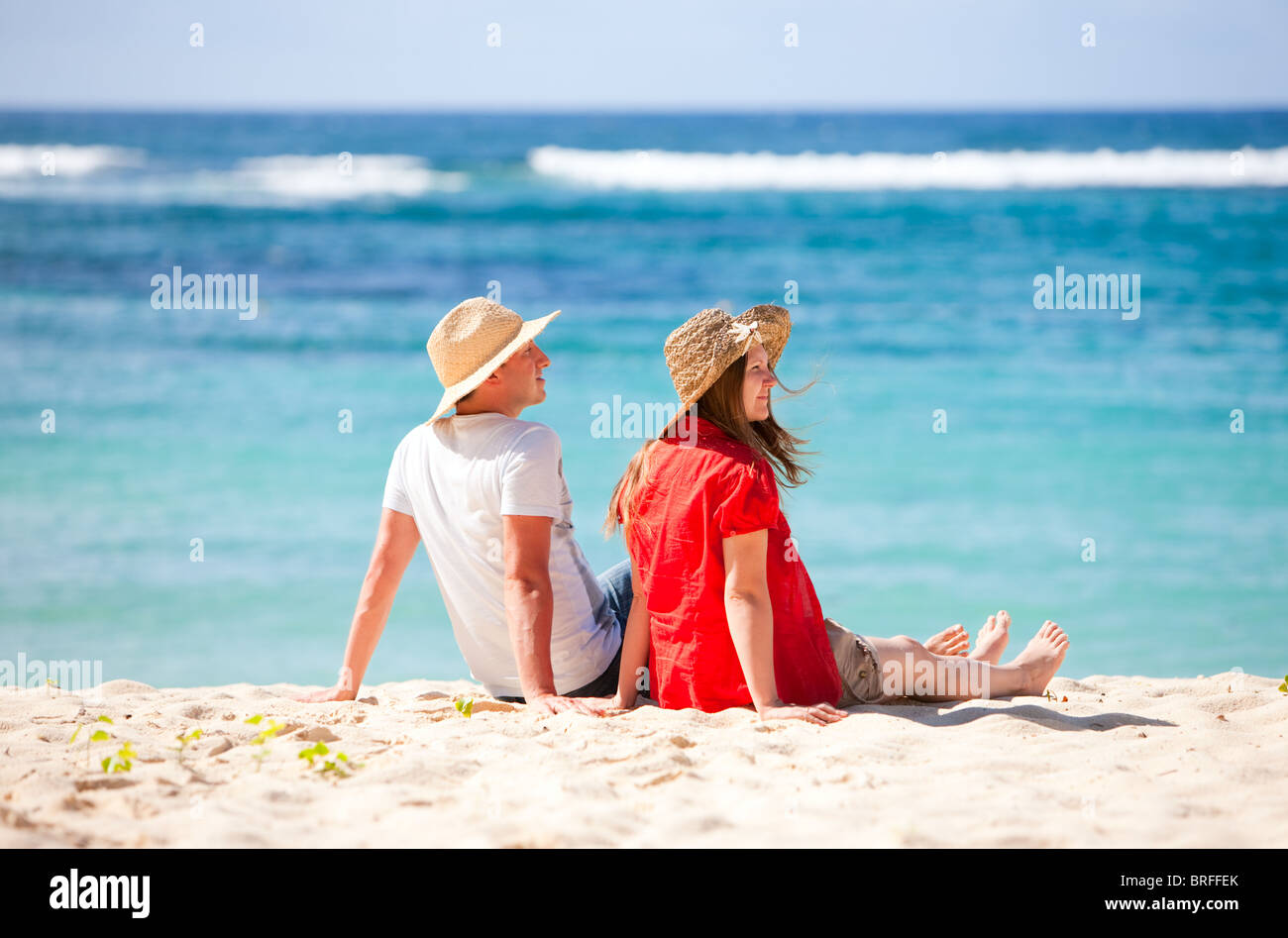 Urlaub am Strand Stockfotografie - Alamy