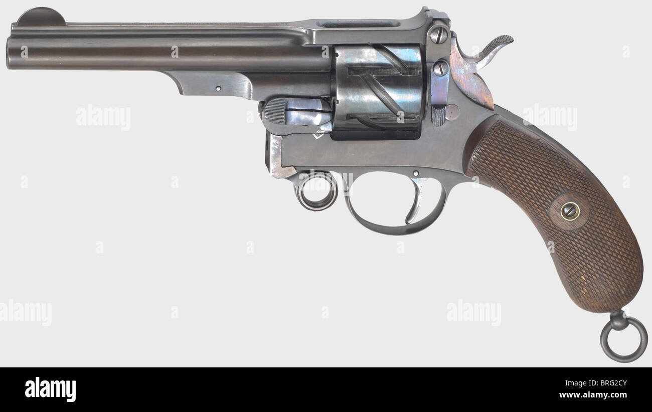 Einen Revolver Mauser mod. 1878 ("Zick-Zack-Revolver'), Kaliber 9 mm ...