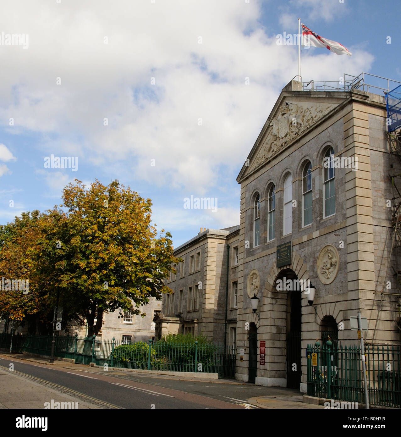 Royal Marines Kaserne Stonehouse Plymouth Devon HQ 3. Commando Brigade ...