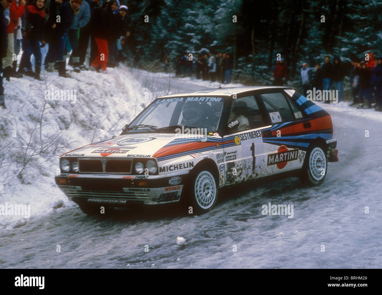 Lancia delta rallye Stockfotos und -bilder Kaufen - Alamy