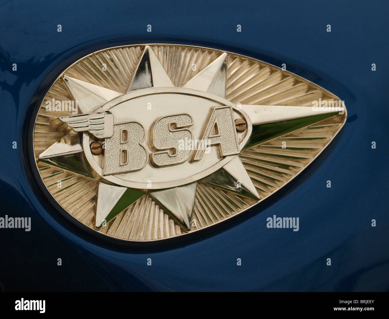 Badge Bsa Motorbike Stockfotos und -bilder Kaufen - Alamy