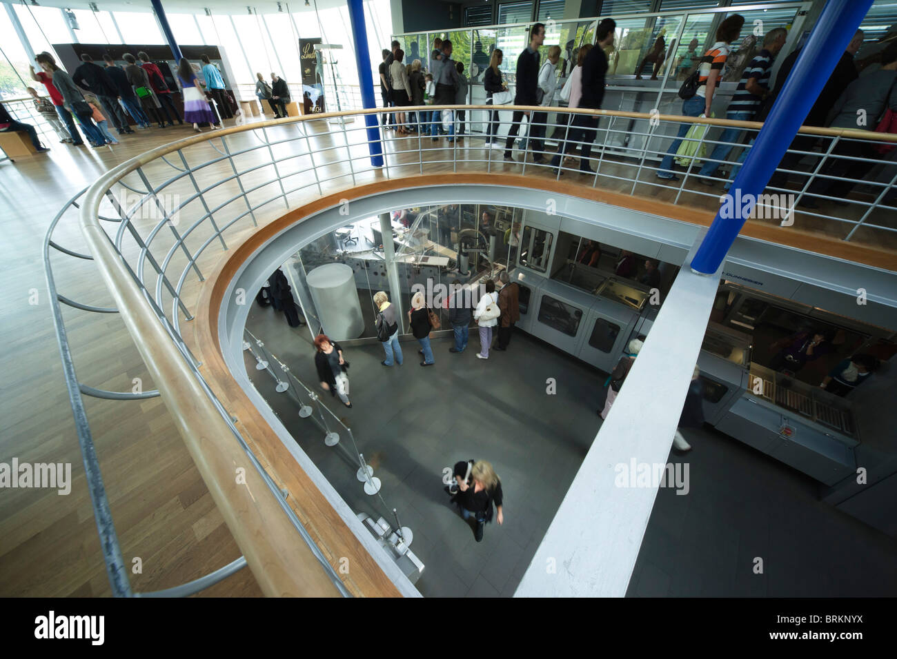 Köln - die Lindt Schokolade Museum und arbeiten Fabrik Tour auf der ...