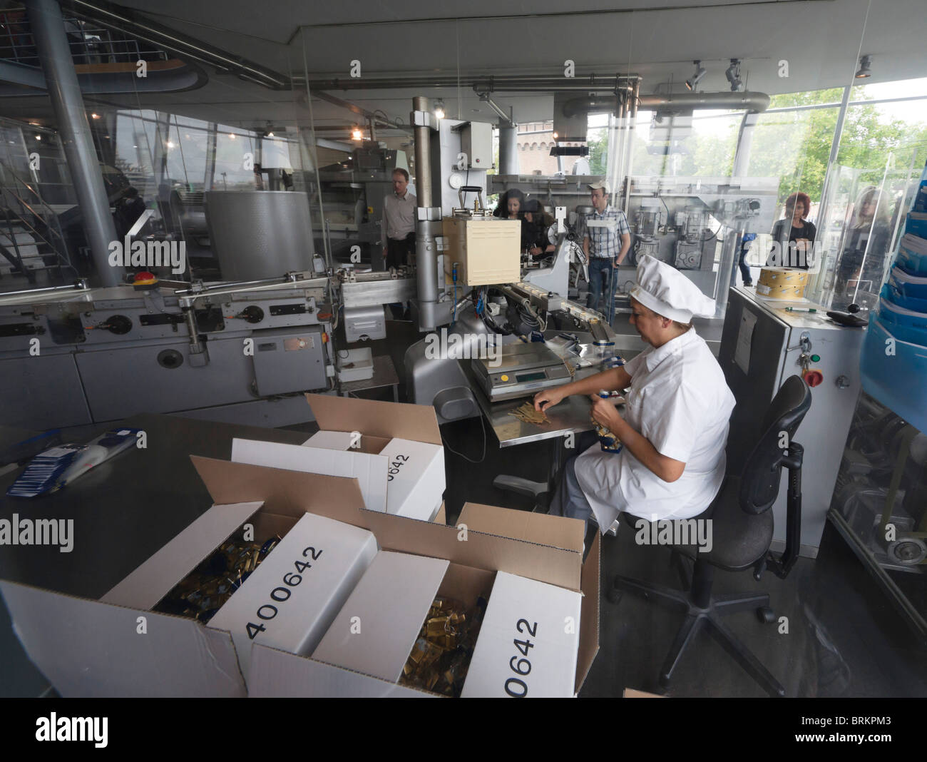 Köln - die Lindt Schokolade Museum und arbeiten Fabrik Tour auf der ...