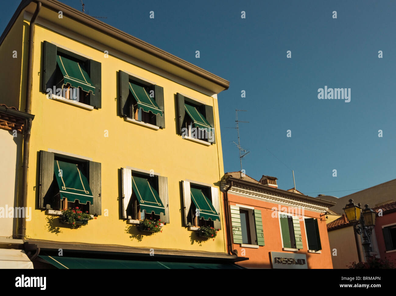 Italy Caorle Old Town House Stockfotos und -bilder Kaufen - Alamy