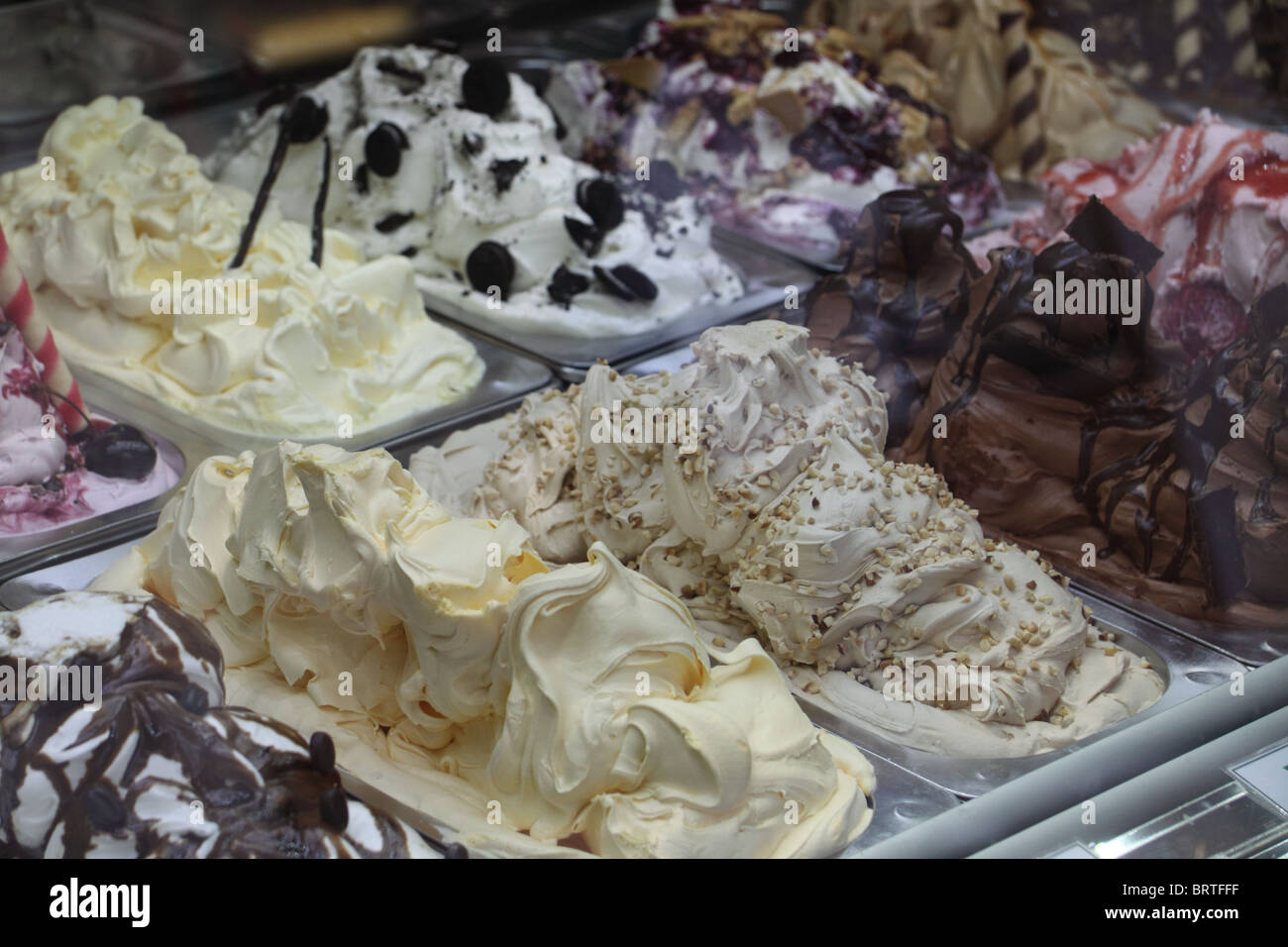 Eiscreme Sorten Stockfotos und -bilder Kaufen - Alamy