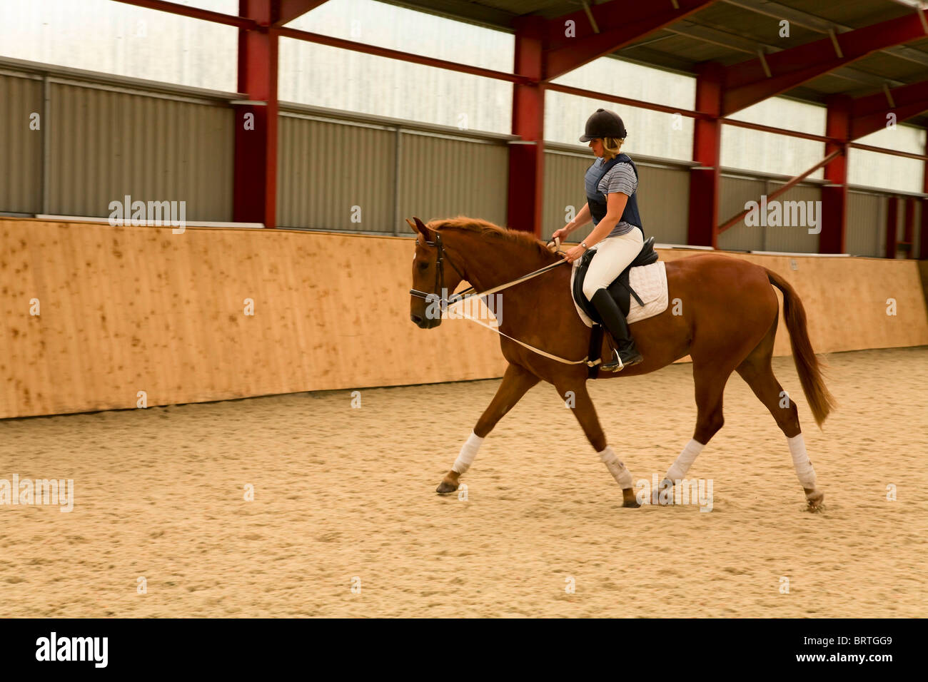 Dressur reiten mädchen -Fotos und -Bildmaterial in hoher Auflösung – Alamy