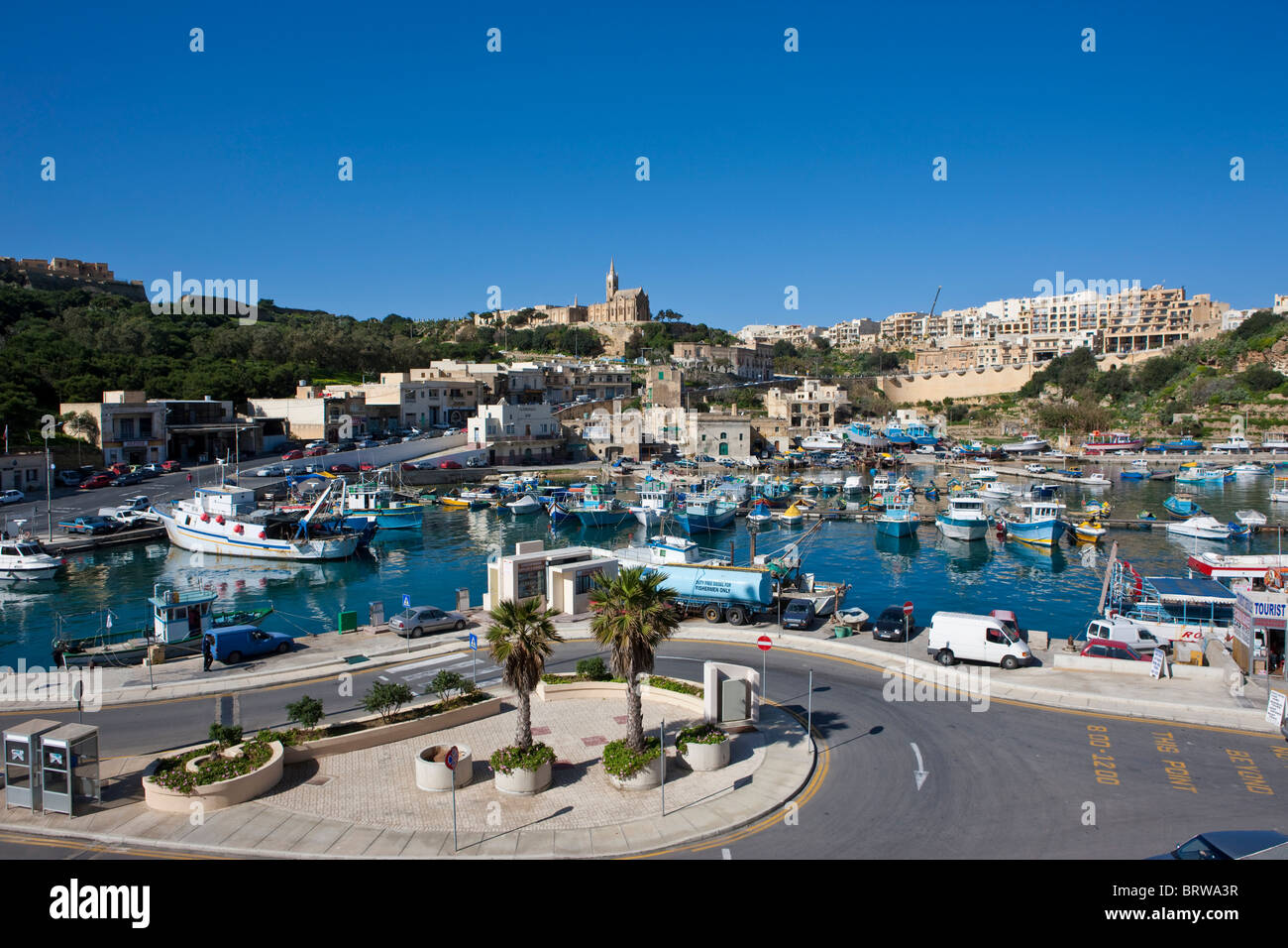 Hafen von Mgarr, Gozo, Malta, Europa Stockfotografie - Alamy