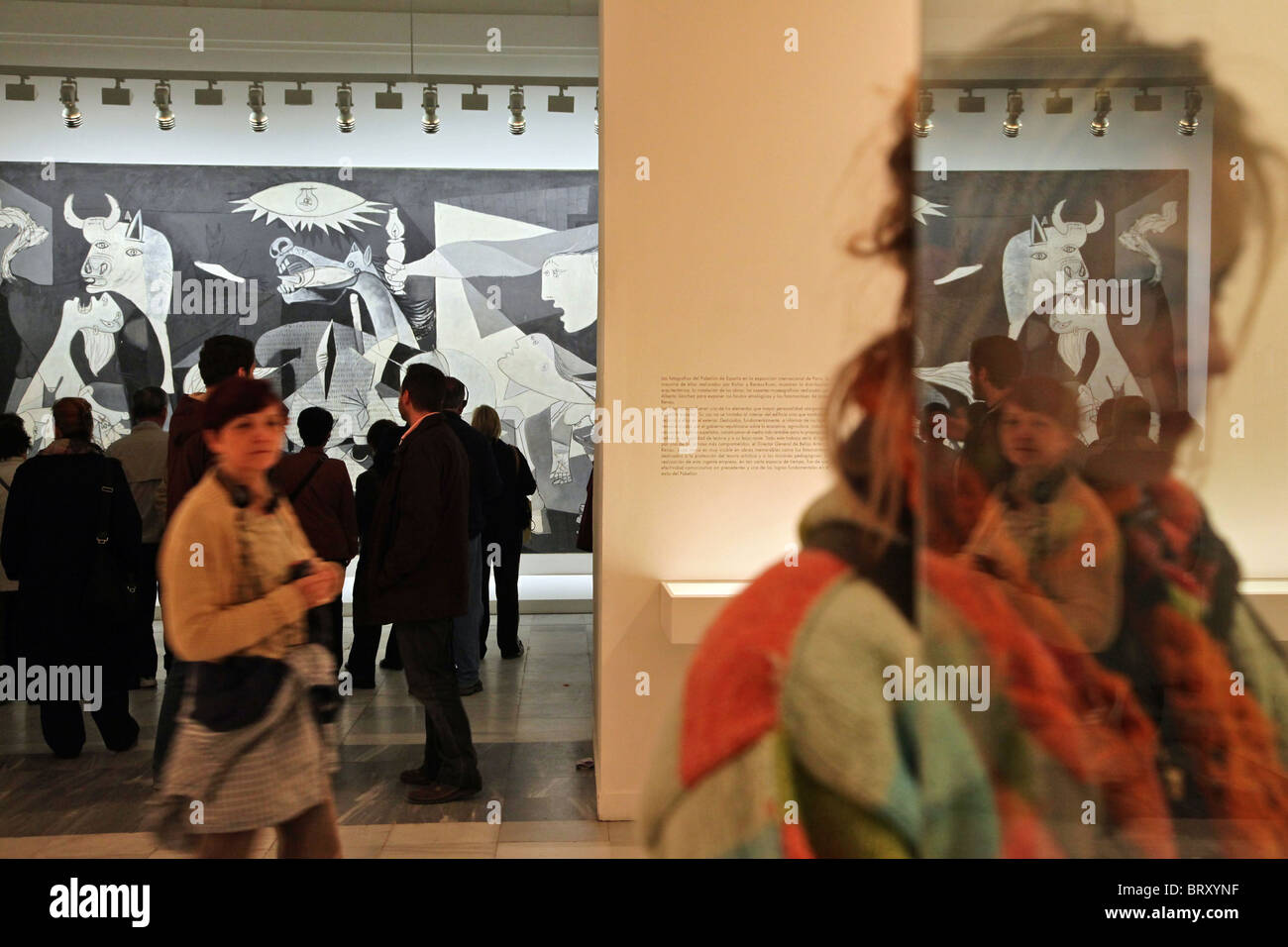 Picasso Guernica Reina Sofia Museum Stockfotos und -bilder Kaufen - Alamy
