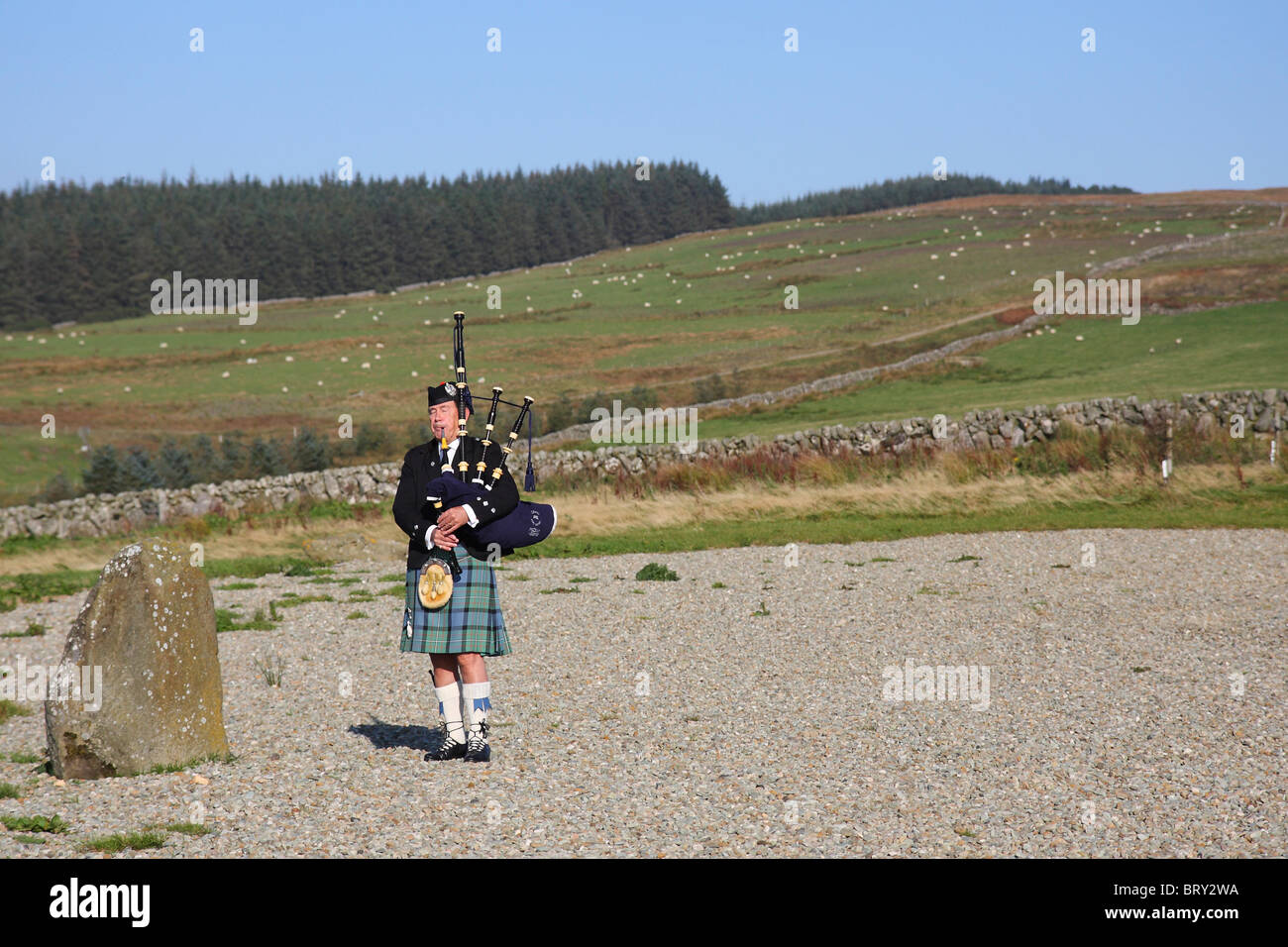 Bagpipes Scotland Stockfotos und -bilder Kaufen - Alamy