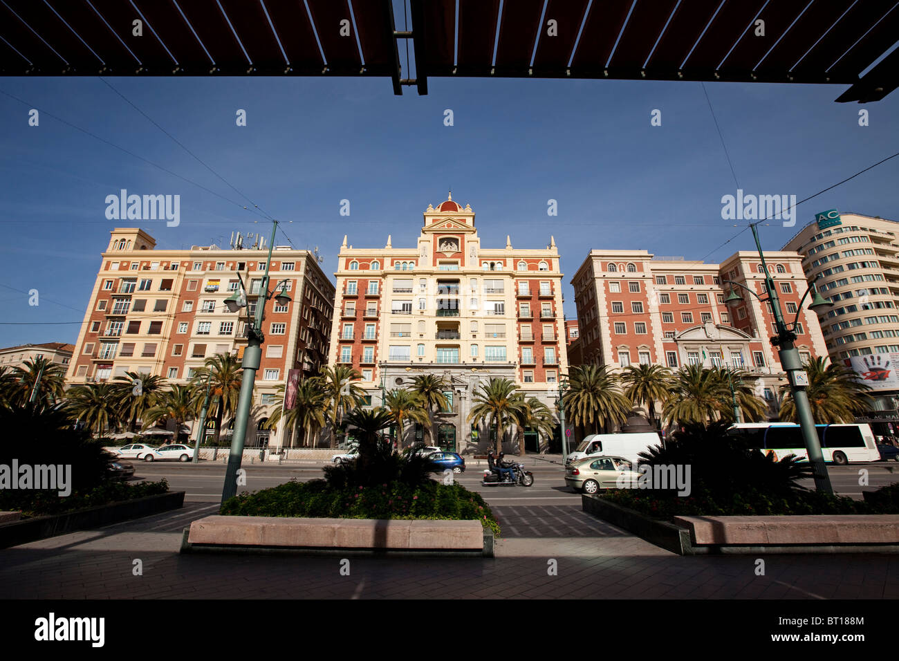 Plaza De La Marina Malaga Stockfotos und -bilder Kaufen - Alamy