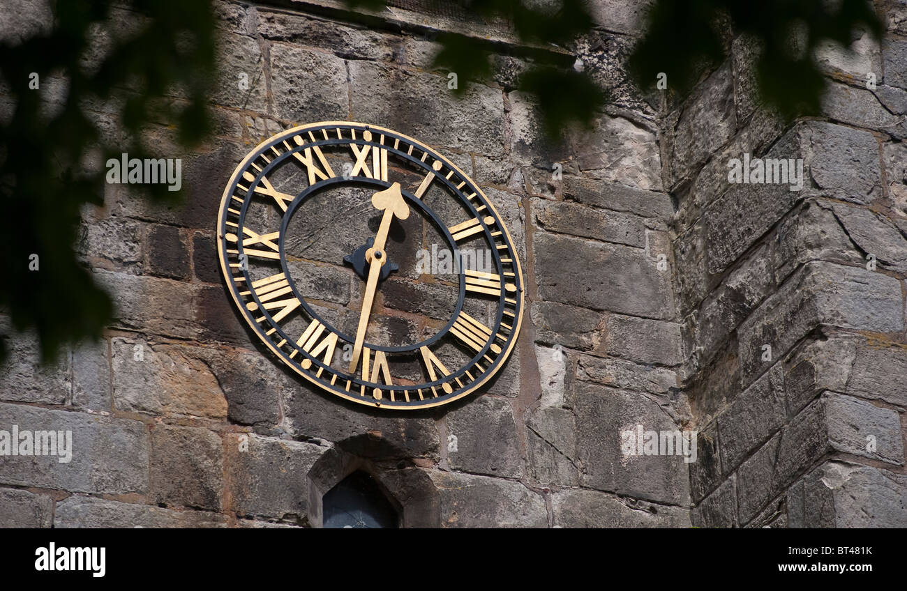 Church Clock Face Stockfotos und -bilder Kaufen - Alamy