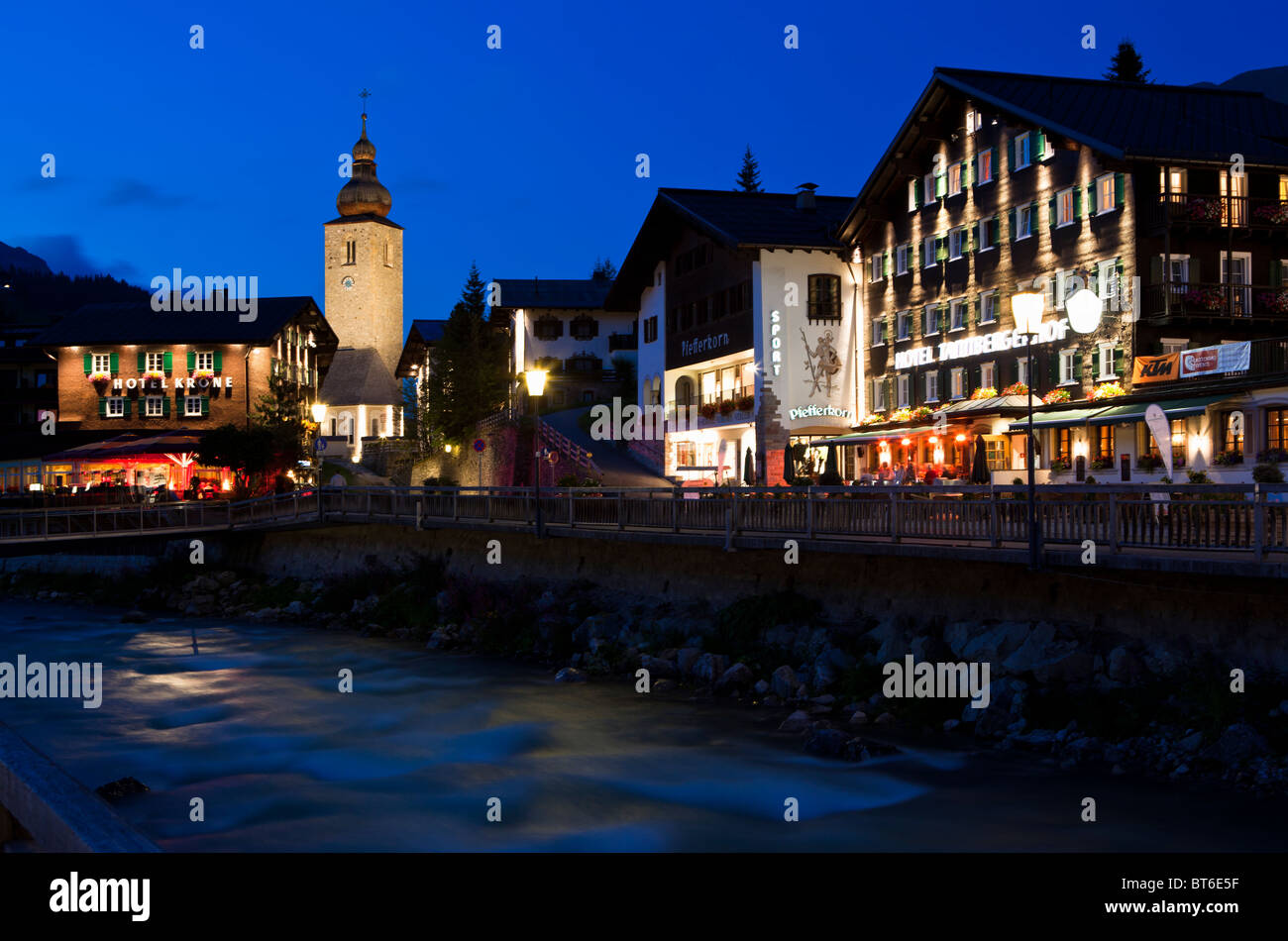 Lech Austria Summer Stockfotos und -bilder Kaufen - Alamy