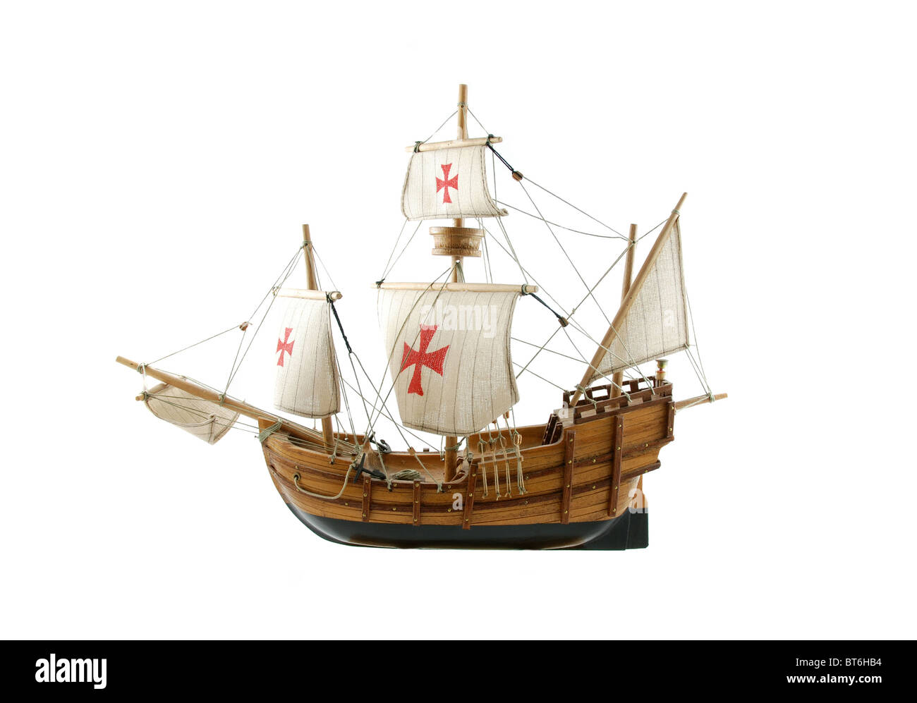 Replik santa maria schiff Ausgeschnittene Stockfotos und -bilder - Alamy