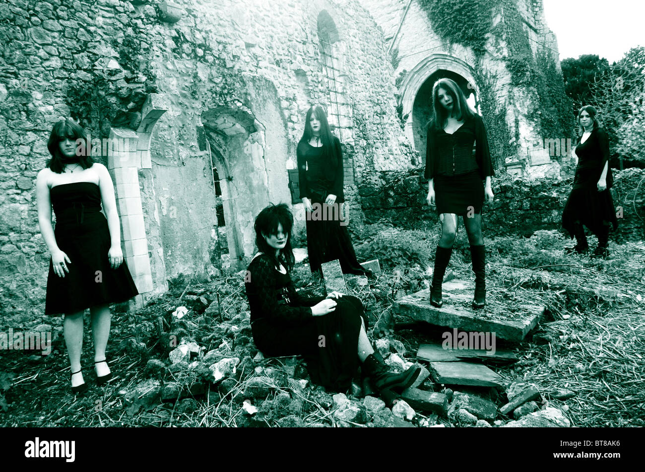 Gothic Band Stockfotos und -bilder Kaufen - Alamy