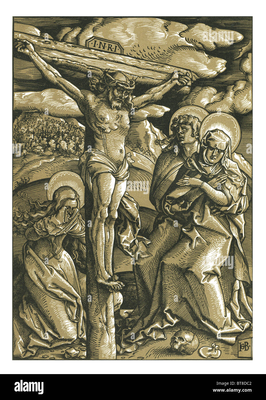 Jesus christ illustration crucifixion -Fotos und -Bildmaterial in hoher Auflösung – Alamy