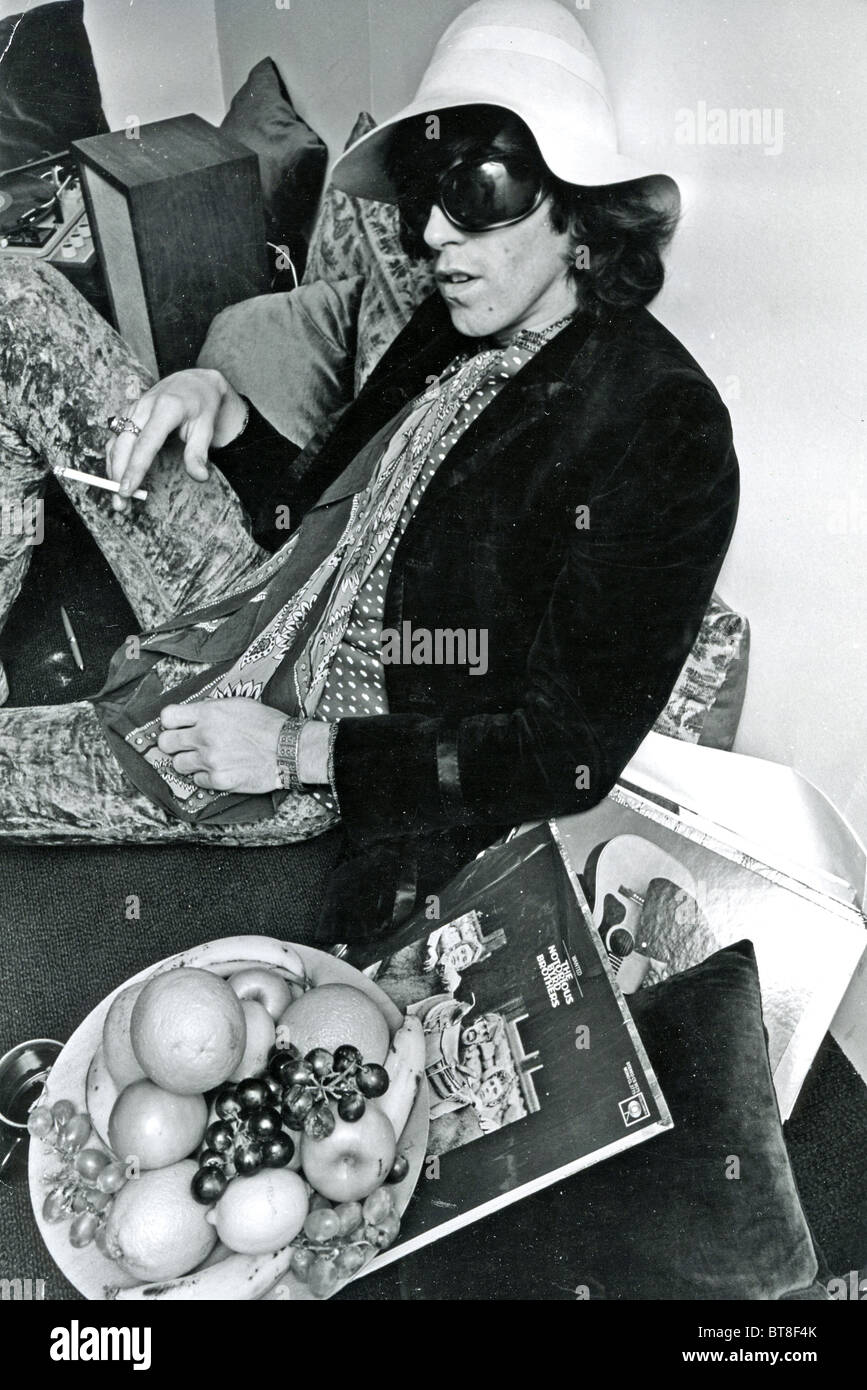 ROLLING STONES Keith Richards im Jahr 1968. Foto Tony Gale Stockfotografie - Alamy