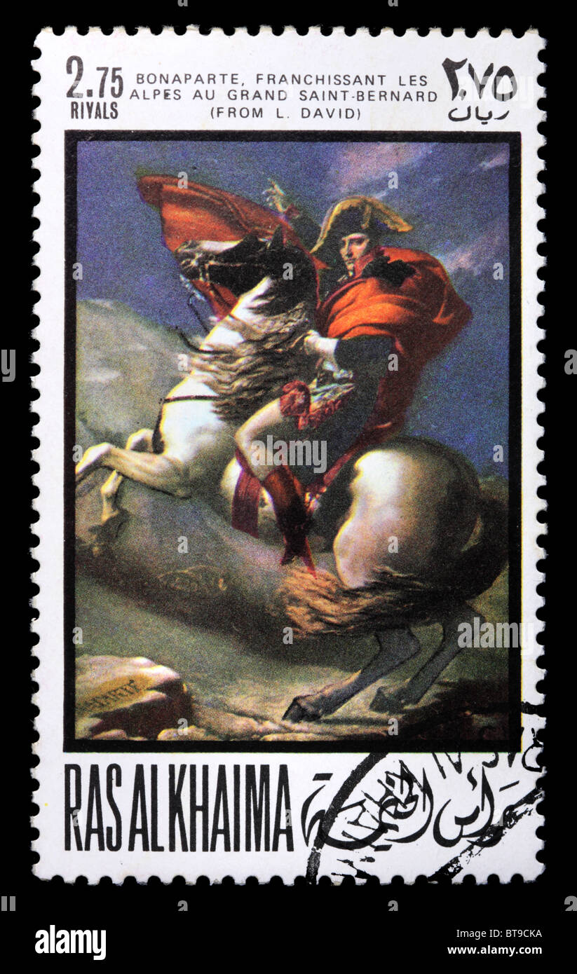 RAS AL KHAIMA - ca. 1969: eine Briefmarke gedruckt in Ras Al Khaima ...