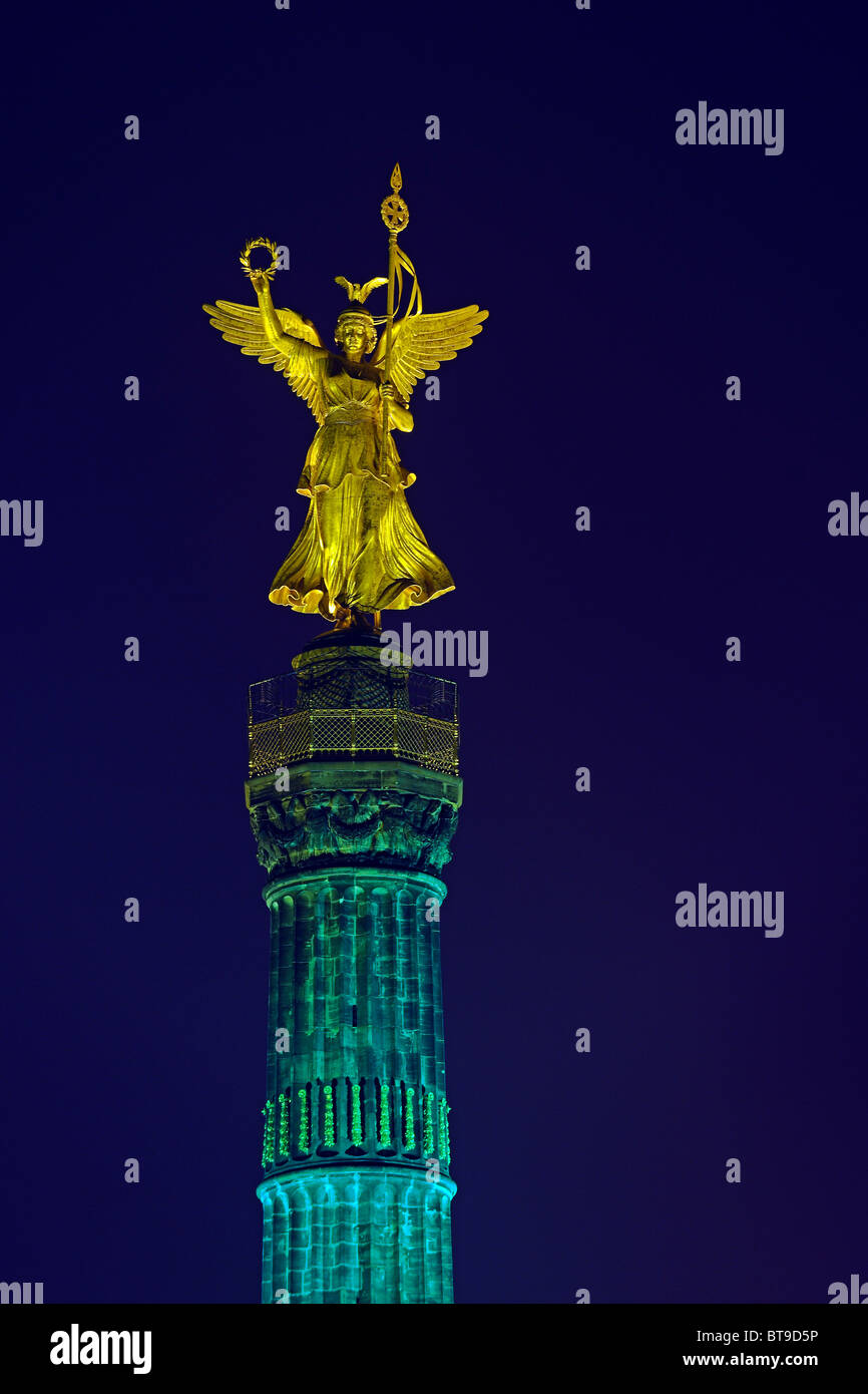 Viktoria, im Volksmund bekannt als die Goldelse an der Siegessäule ...