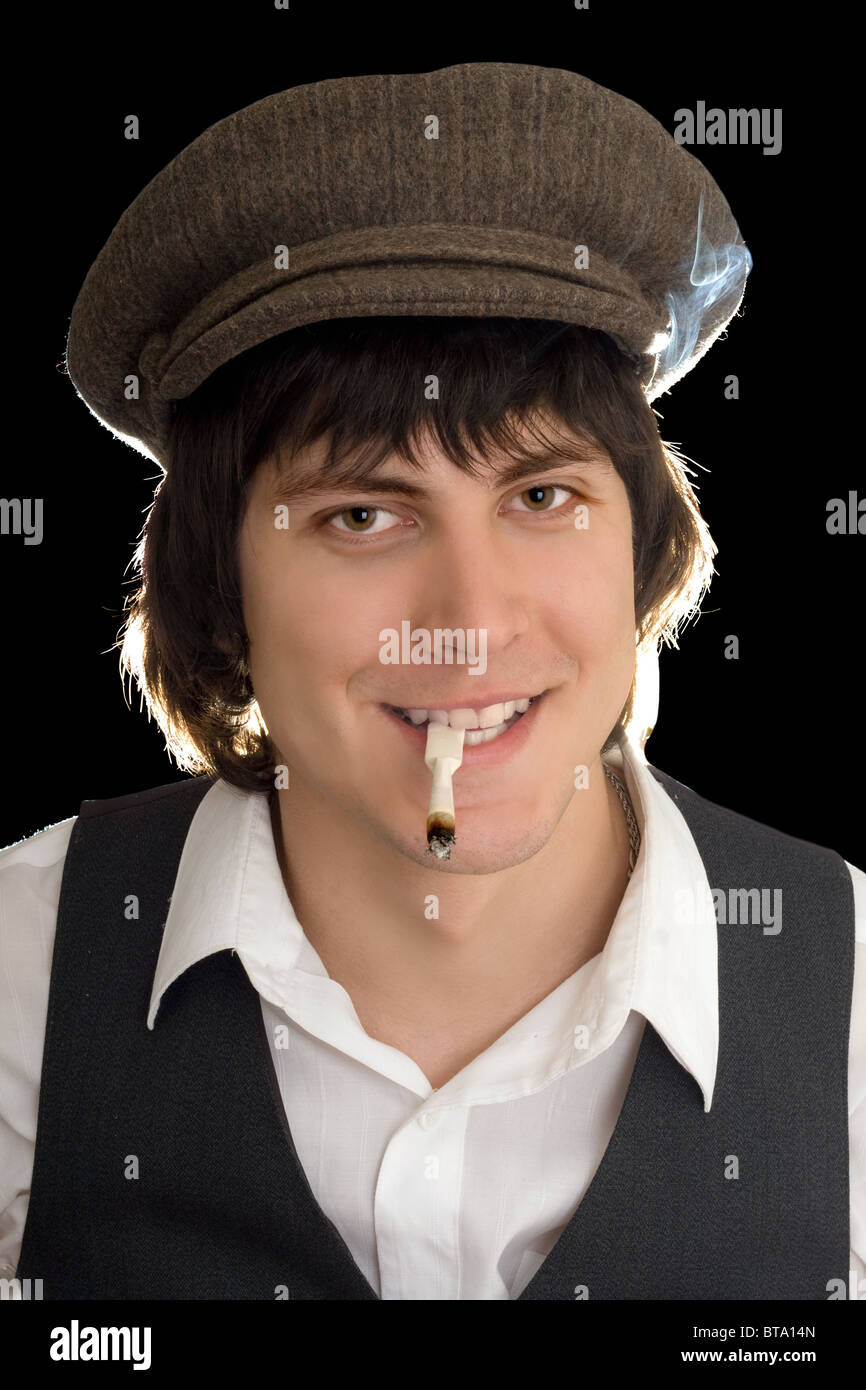 Pose Smoking Smoke Stockfotos und -bilder Kaufen - Alamy