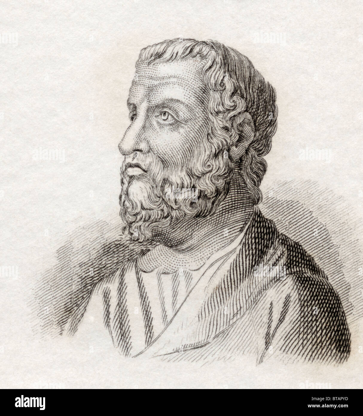 Isokrates, 436-338 v. Chr.. Antiken griechischen Rhetoriker, eines der ...