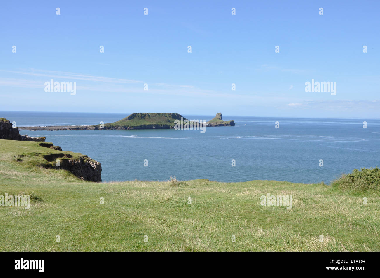 Der Wurm Kopf Gower Halbinsel Süd-west Wales Stockfotografie - Alamy
