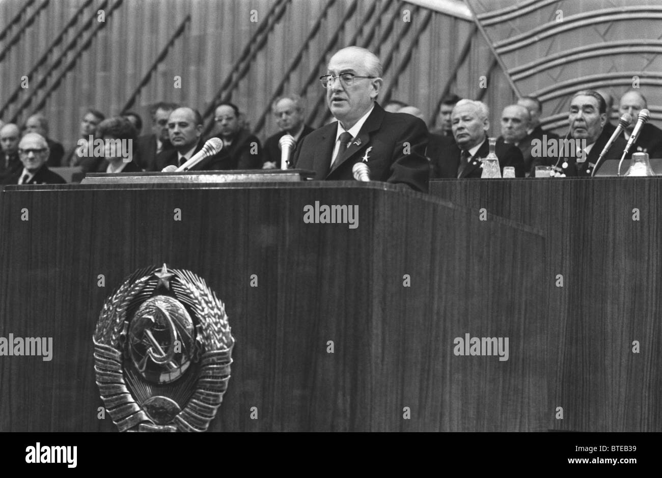 Yuri Andropov Stockfotos und -bilder Kaufen - Alamy