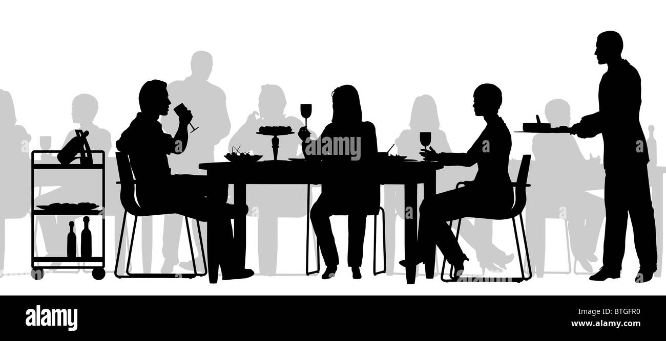 Illustrated silhouette copy space -Fotos und -Bildmaterial in hoher ...
