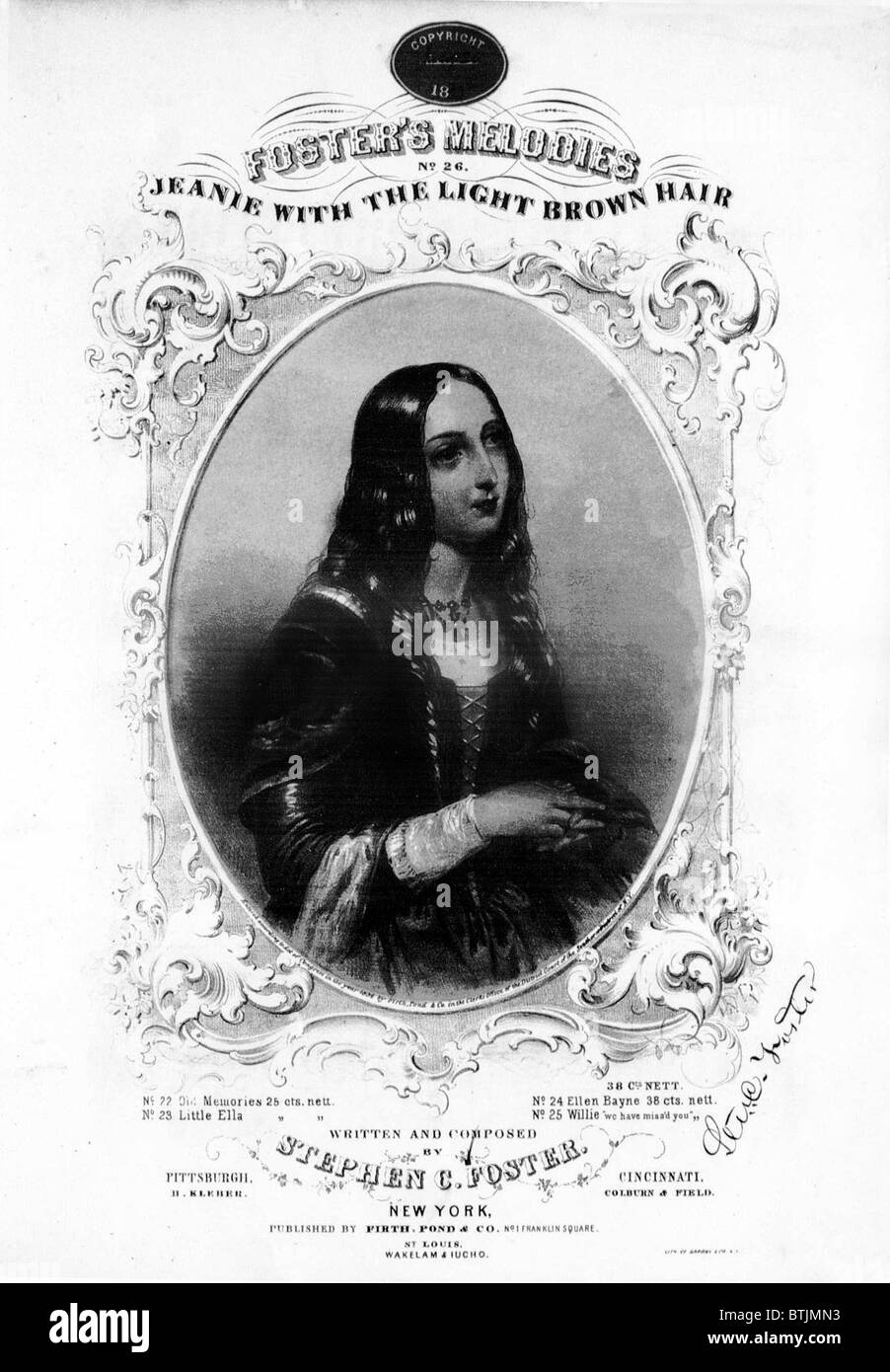 Jeanie mit dem hellbraunen haar -Fotos und -Bildmaterial in hoher ...