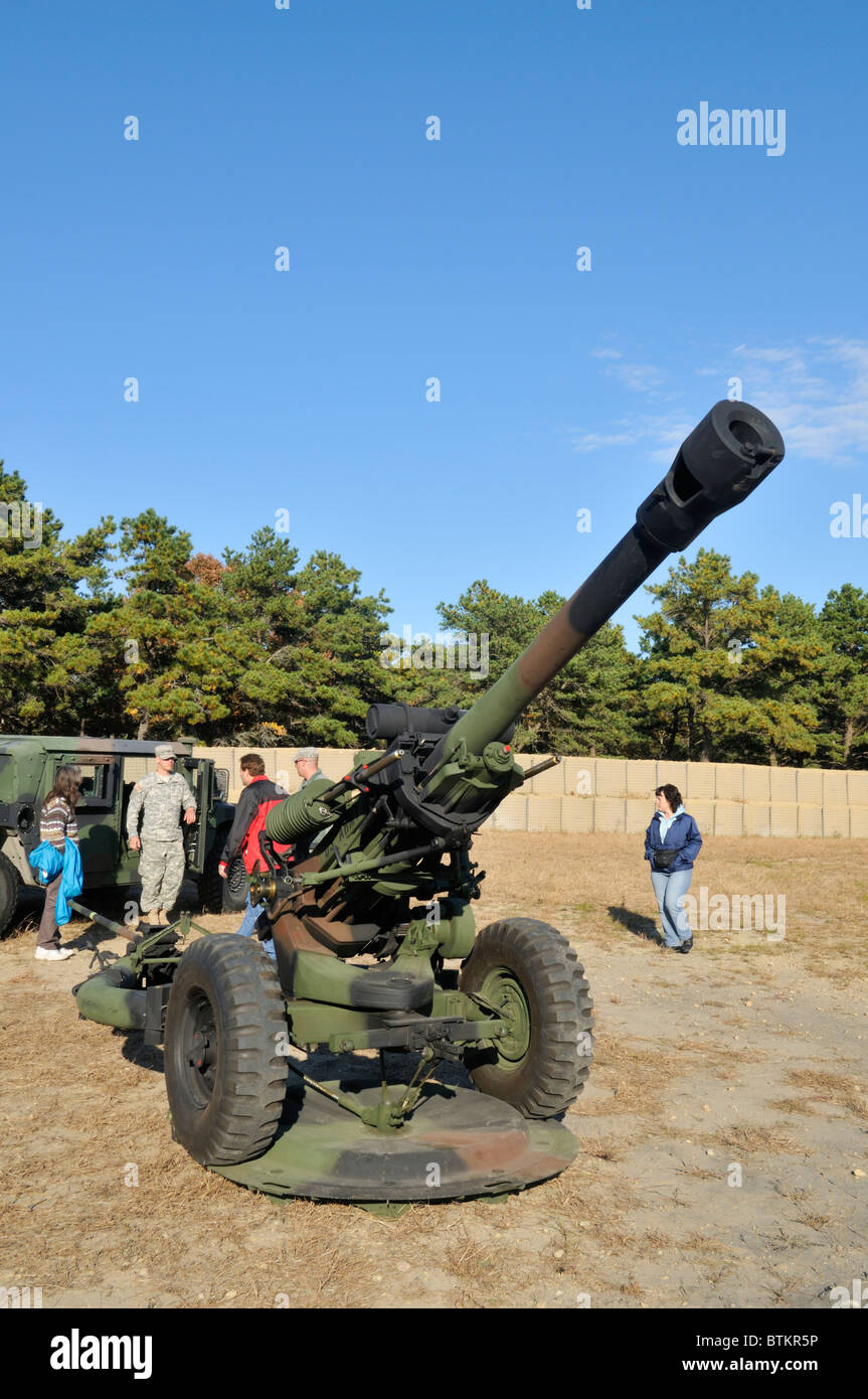 US Army Field Artillery Haubitze Pistole Stockfotografie - Alamy