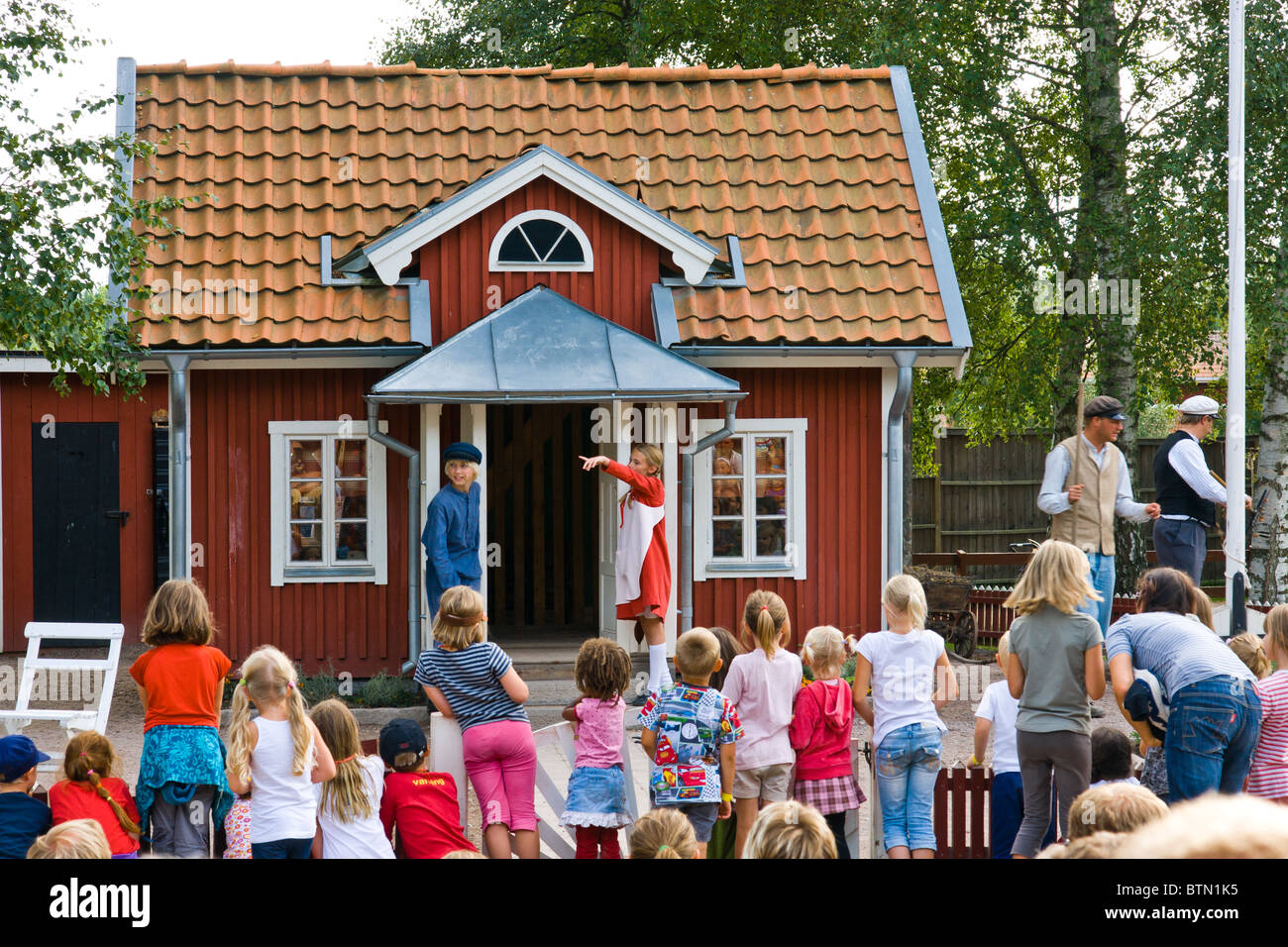 Die Geschichten von Astrid Lindgren ist in den Themenpark Astrid ...