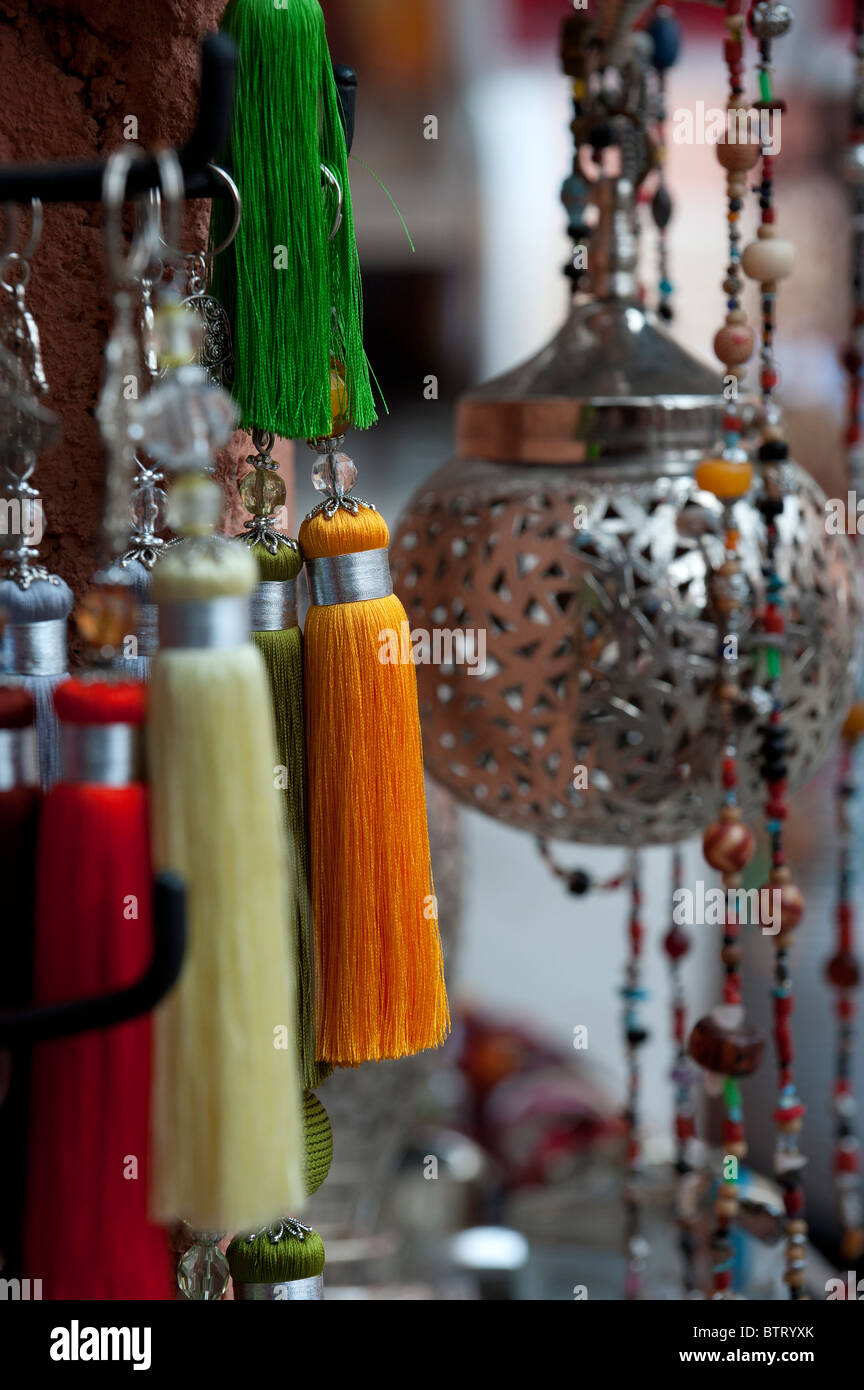 Marrakech tassels Stockfotos und -bilder Kaufen - Alamy
